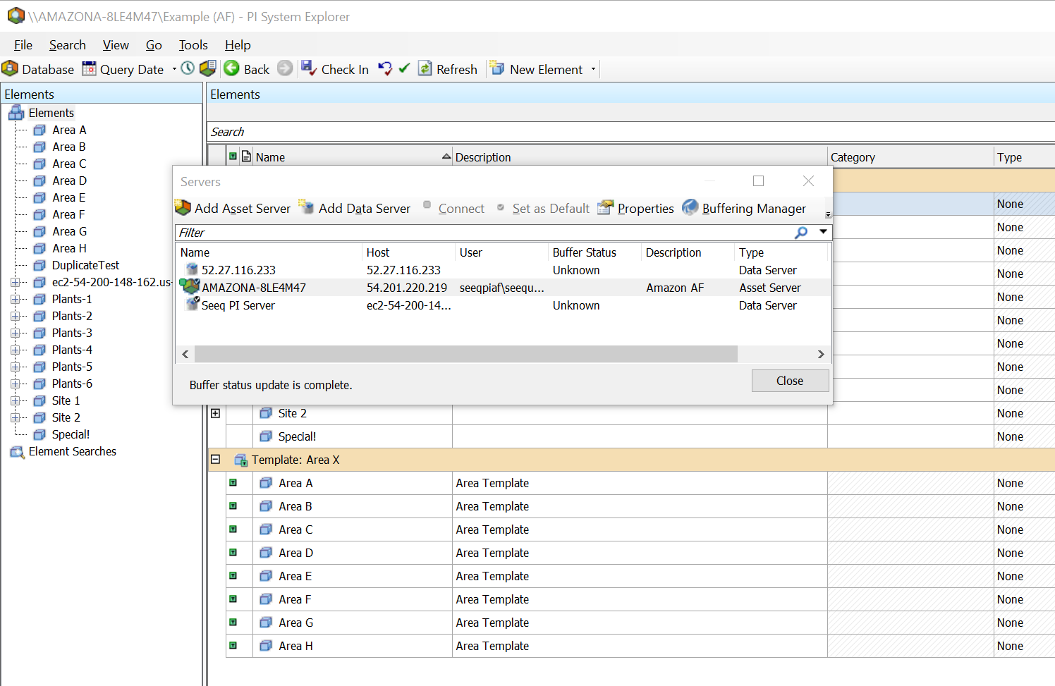 Osisoft Asset Framework Af